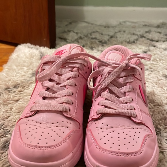 Nike | Shoes | Triple Pink Nike Dunk Low | Poshmark